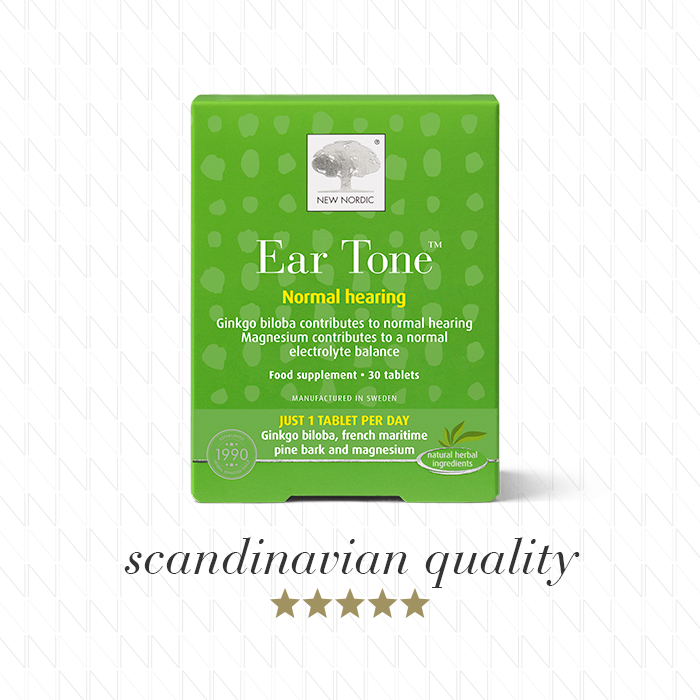 Ear Tone Hearing Tablets | Herbal Ear Health Supplement | New Nordic