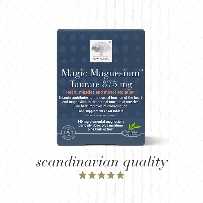 Magnesium Taurate Tablets 875mg | Elemental Magnesium & Thiamin ...